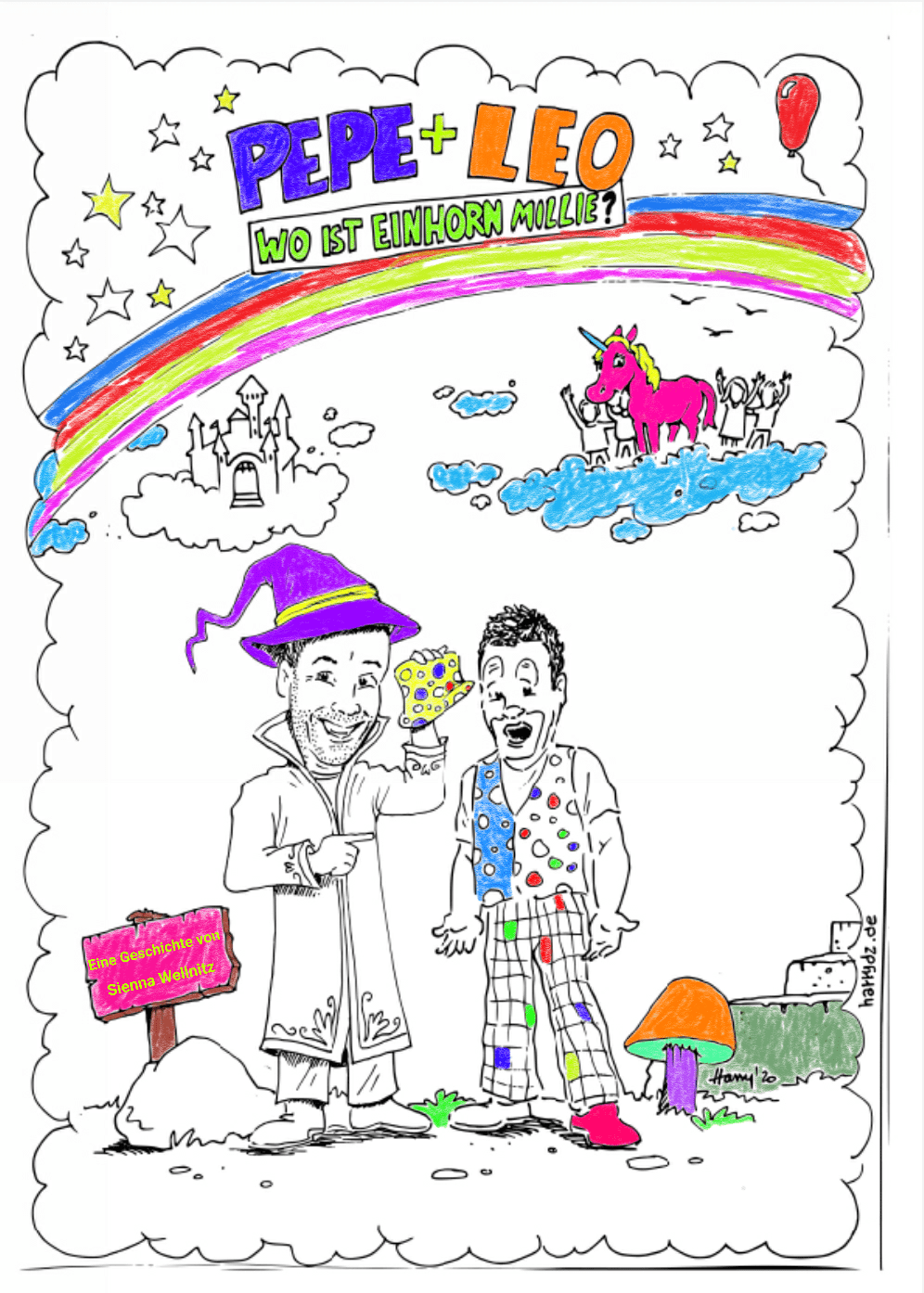 Clown Pepe und Zauberer Leo: Wo ist Einhorn Millie?